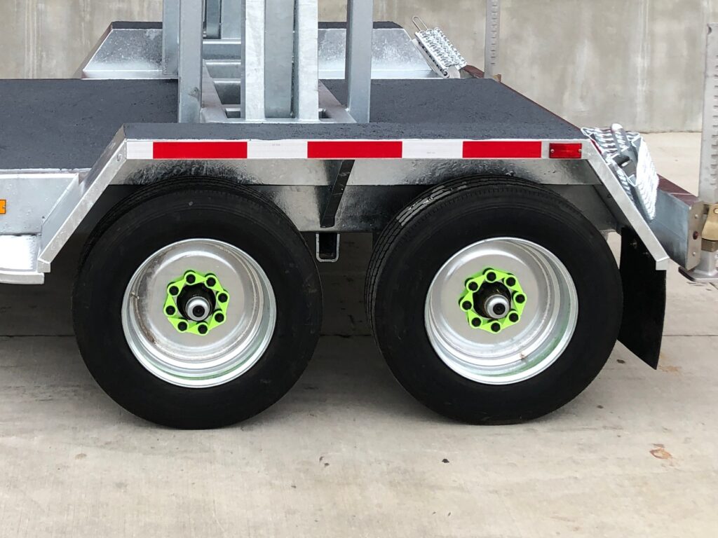 Coil Duct Trailer w/ Line Tamer - Sauber Mfg. Co.